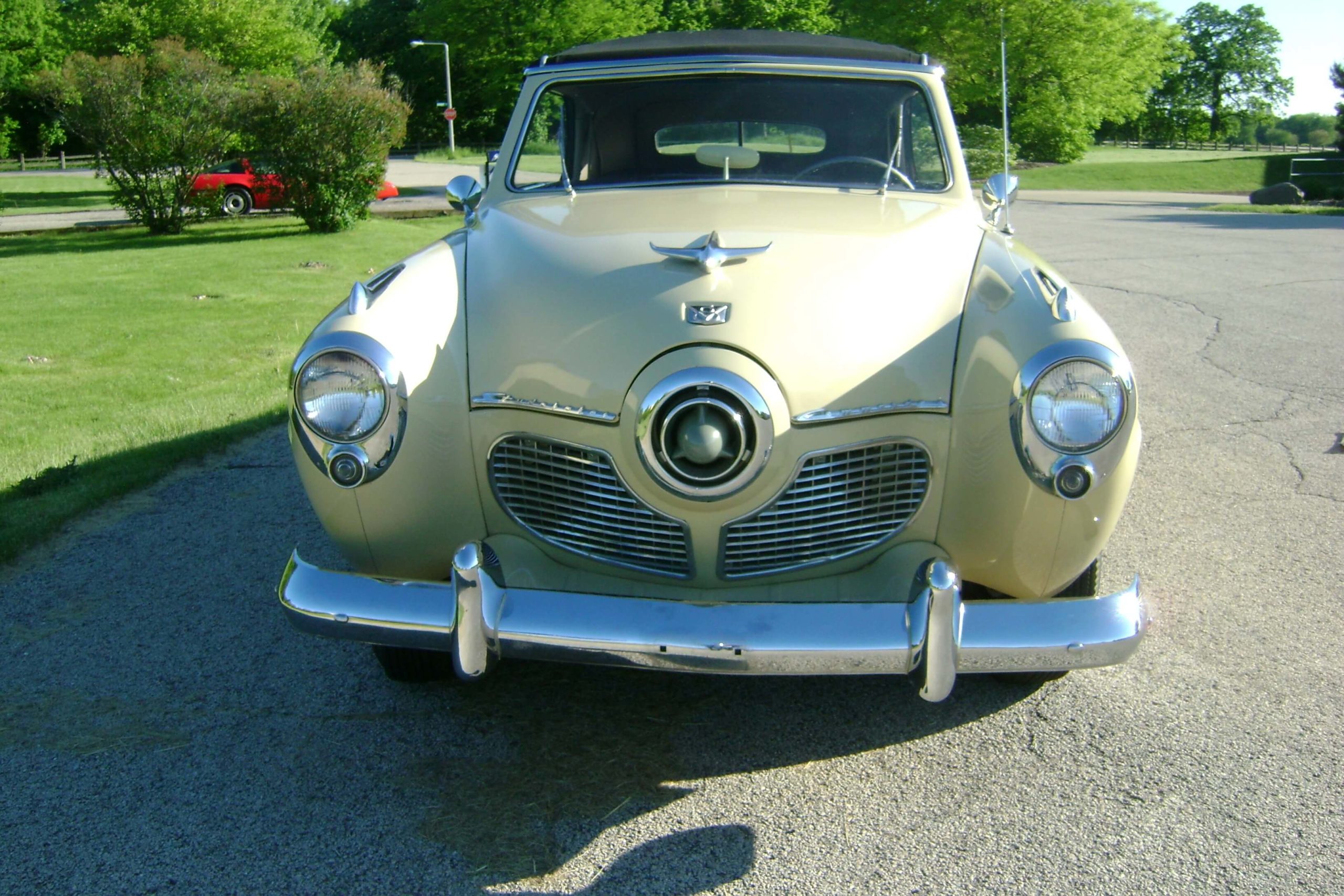 1951 Studebaker Commander Yellow Convertible 233cu/120hp | Frank's ...