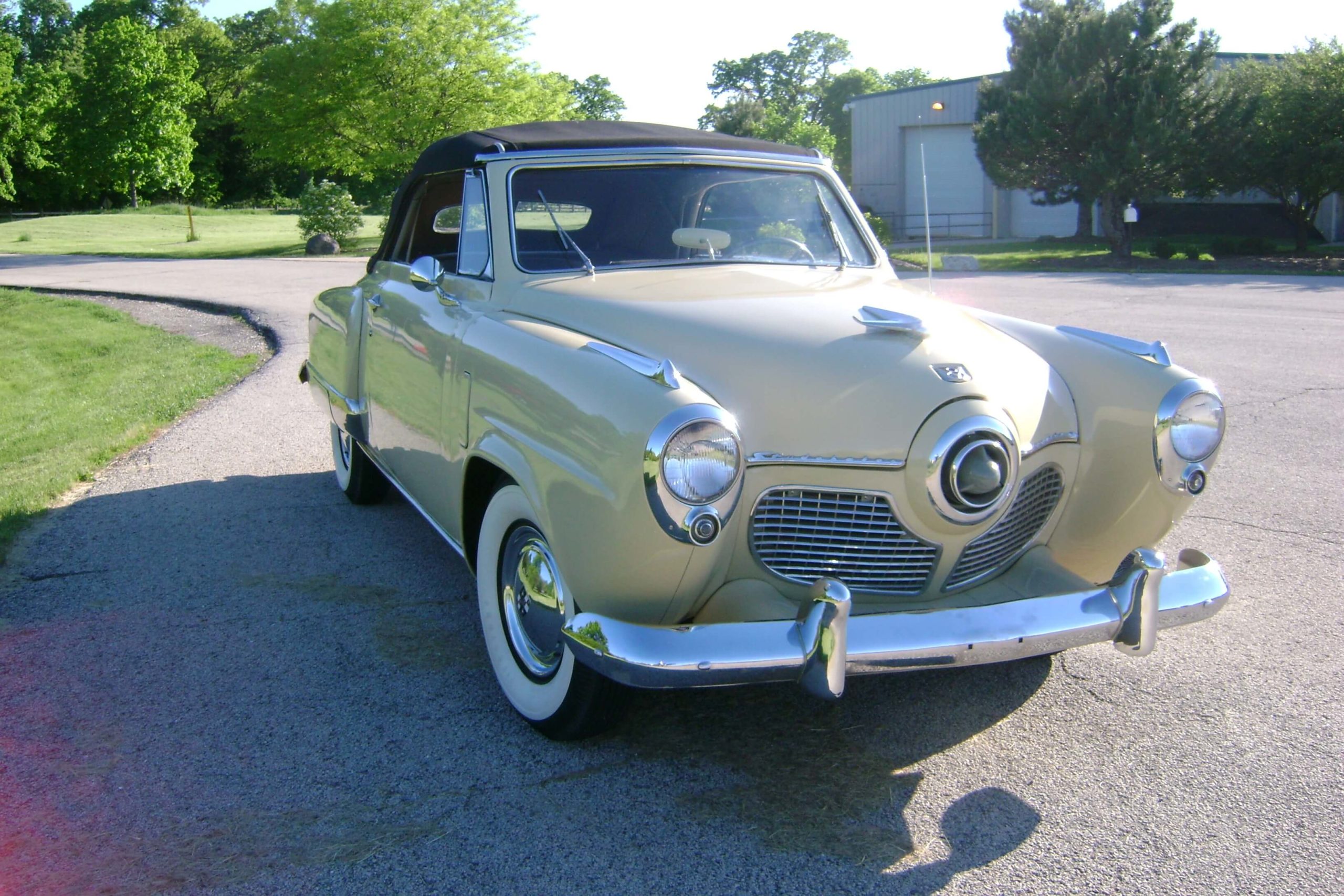 1951 Studebaker Commander Yellow Convertible 233cu/120hp | Frank's ...