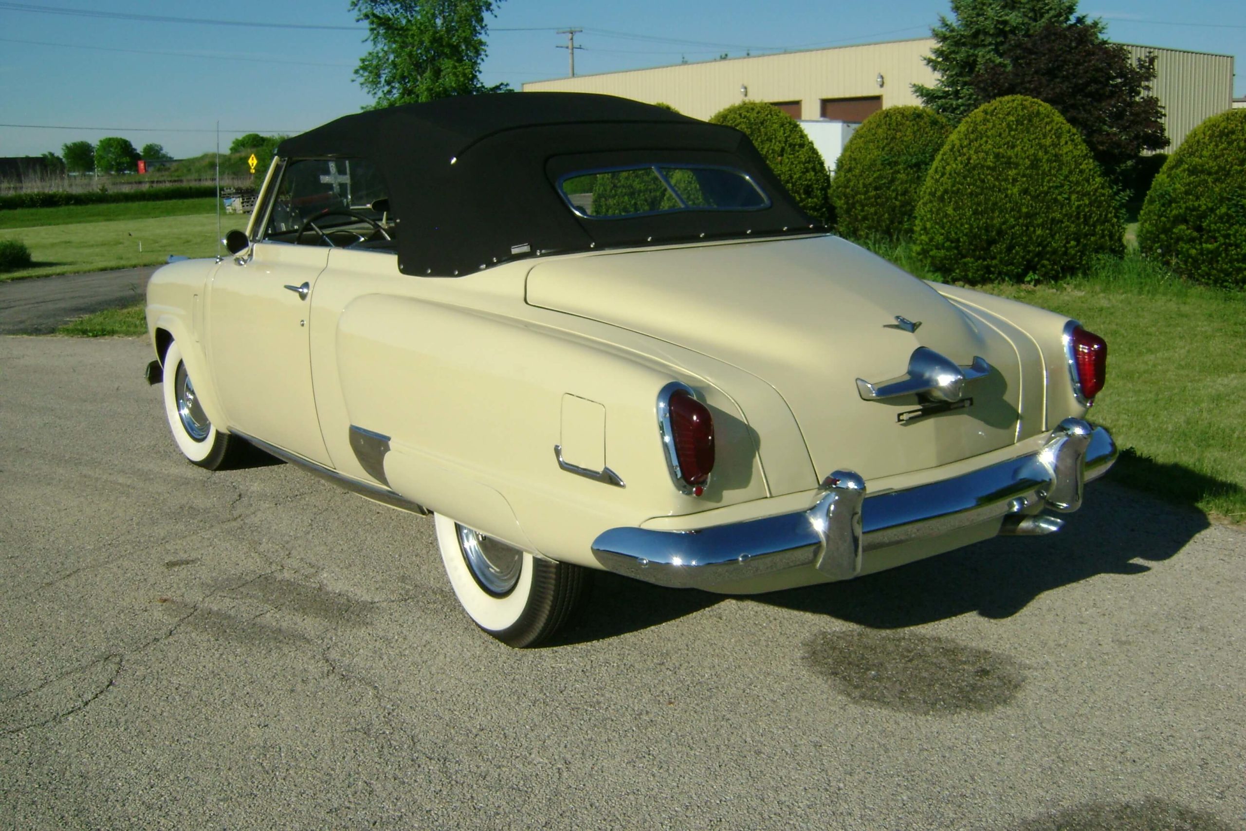1951 Studebaker Commander Yellow Convertible 233cu/120hp | Frank's ...