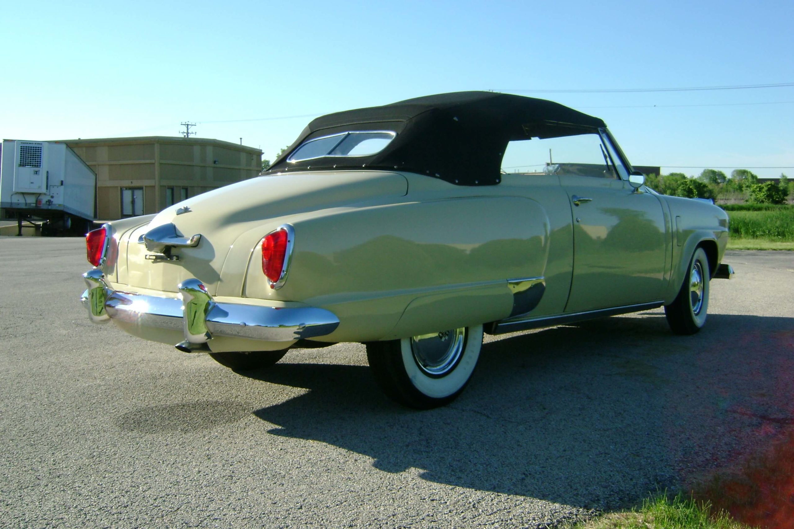 1951 Studebaker Commander Yellow Convertible 233cu/120hp | Frank's ...