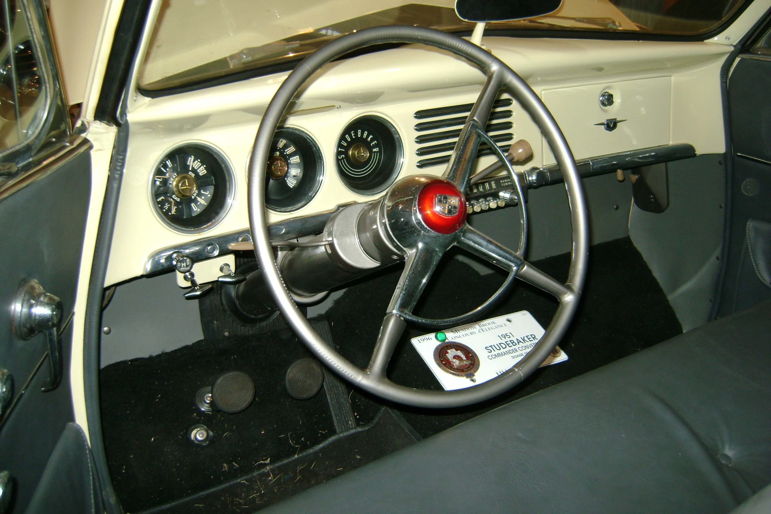 1951 Studebaker Commander Yellow Convertible 233cu/120hp | Frank's ...