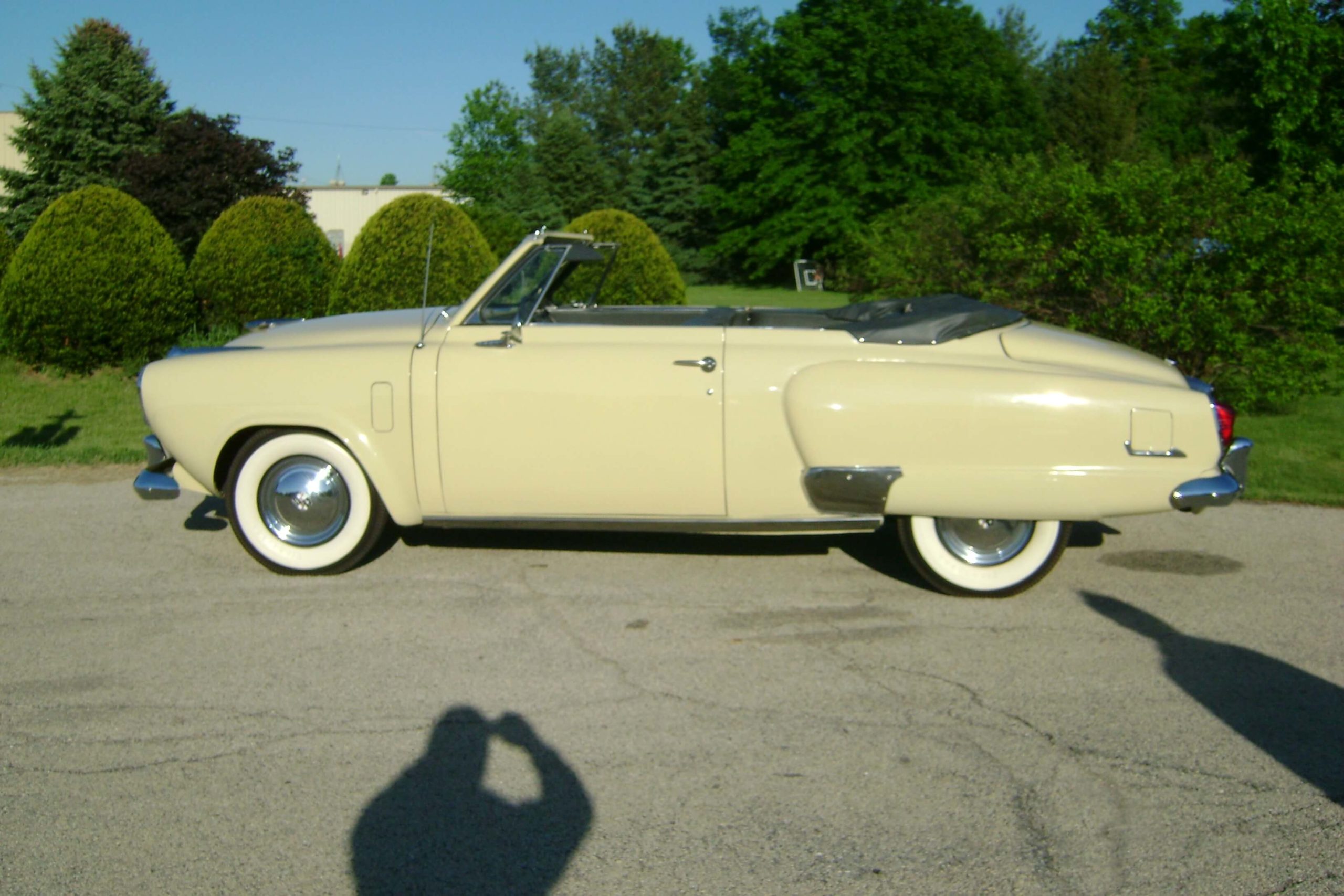 1951 Studebaker Commander Yellow Convertible 233cu/120hp | Frank's ...