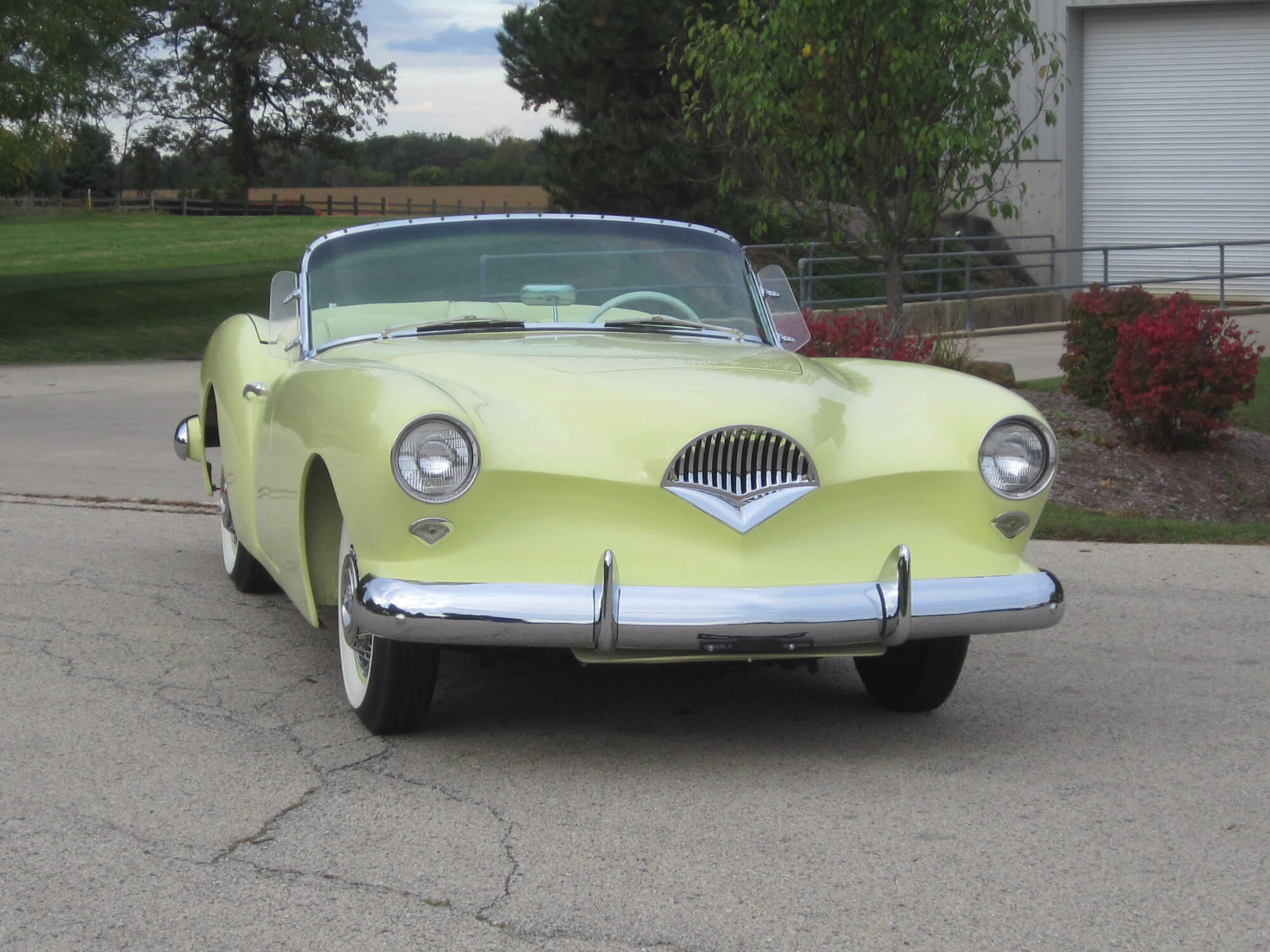 1954 Kaiser Darrin DKF161 Satin Yellow Roadster 161ci/90hp | Frank's ...