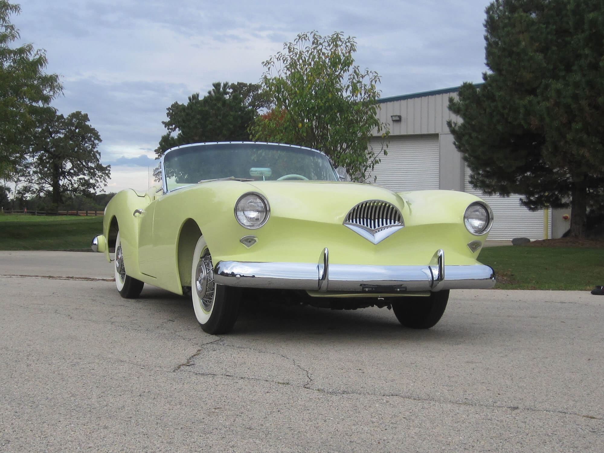 1954 Kaiser Darrin DKF161 Satin Yellow Roadster 161ci/90hp | Frank's ...