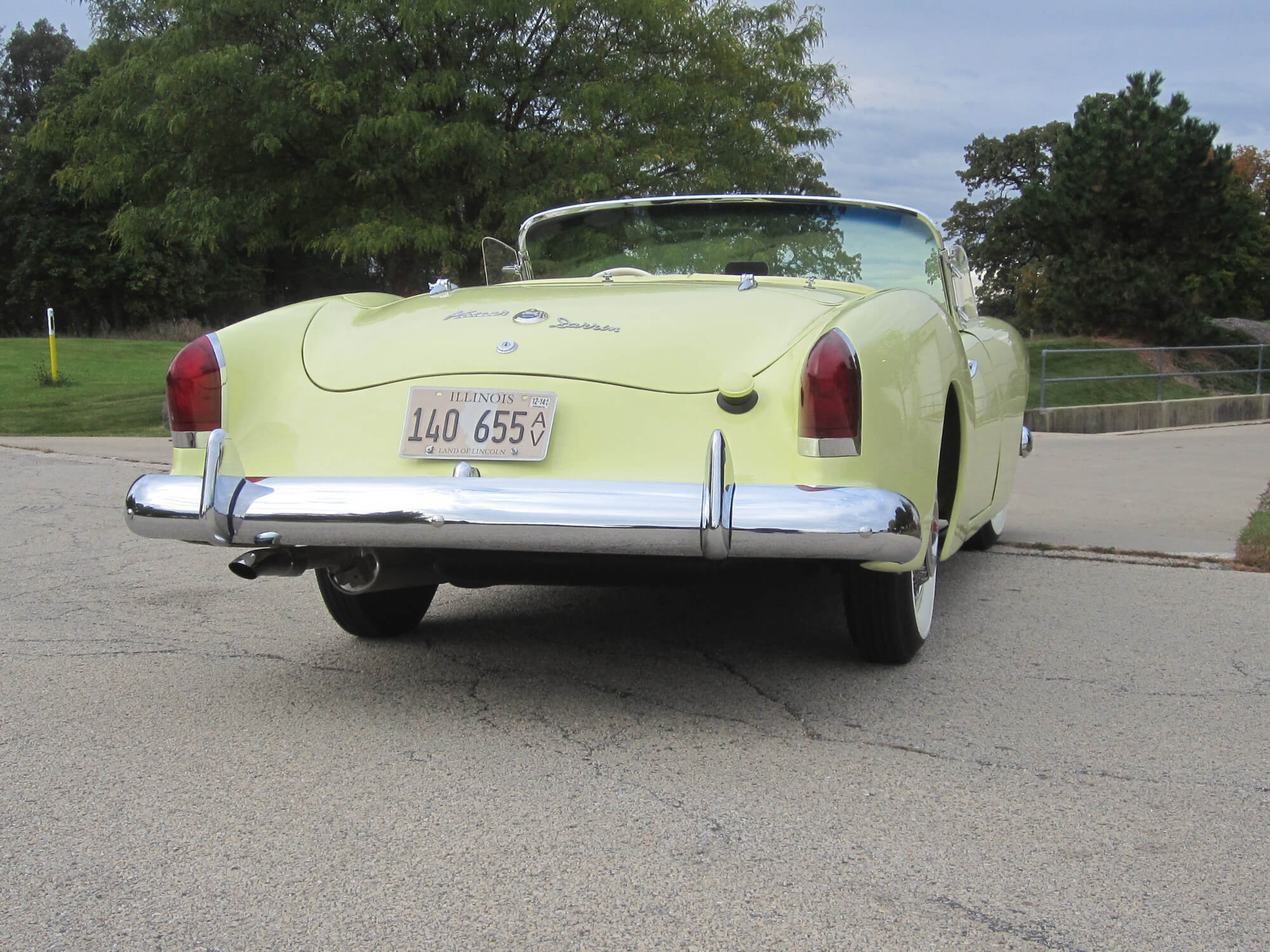 1954 Kaiser Darrin DKF161 Satin Yellow Roadster 161ci/90hp | Frank's ...