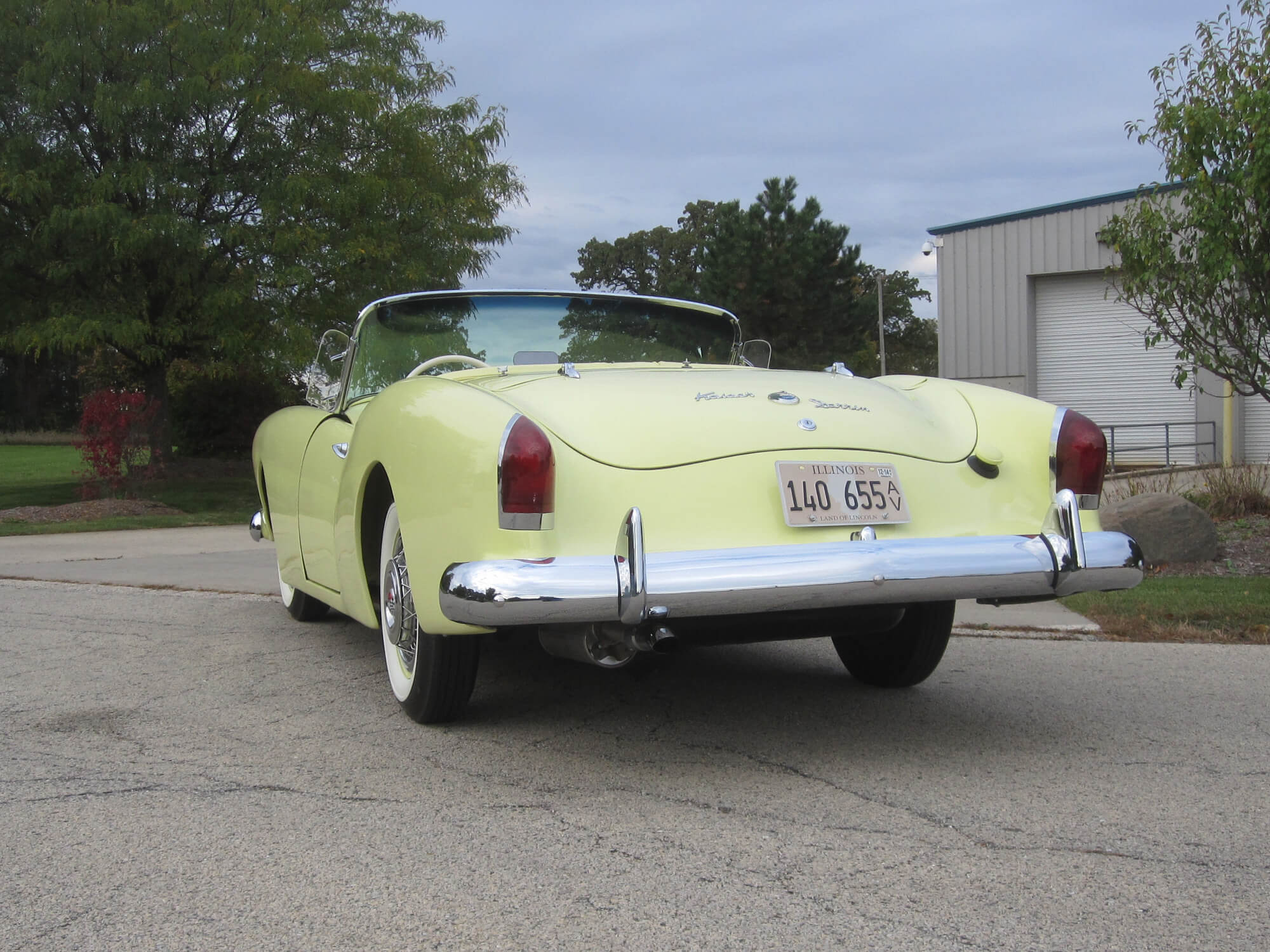 1954 Kaiser Darrin DKF161 Satin Yellow Roadster 161ci/90hp | Frank's ...
