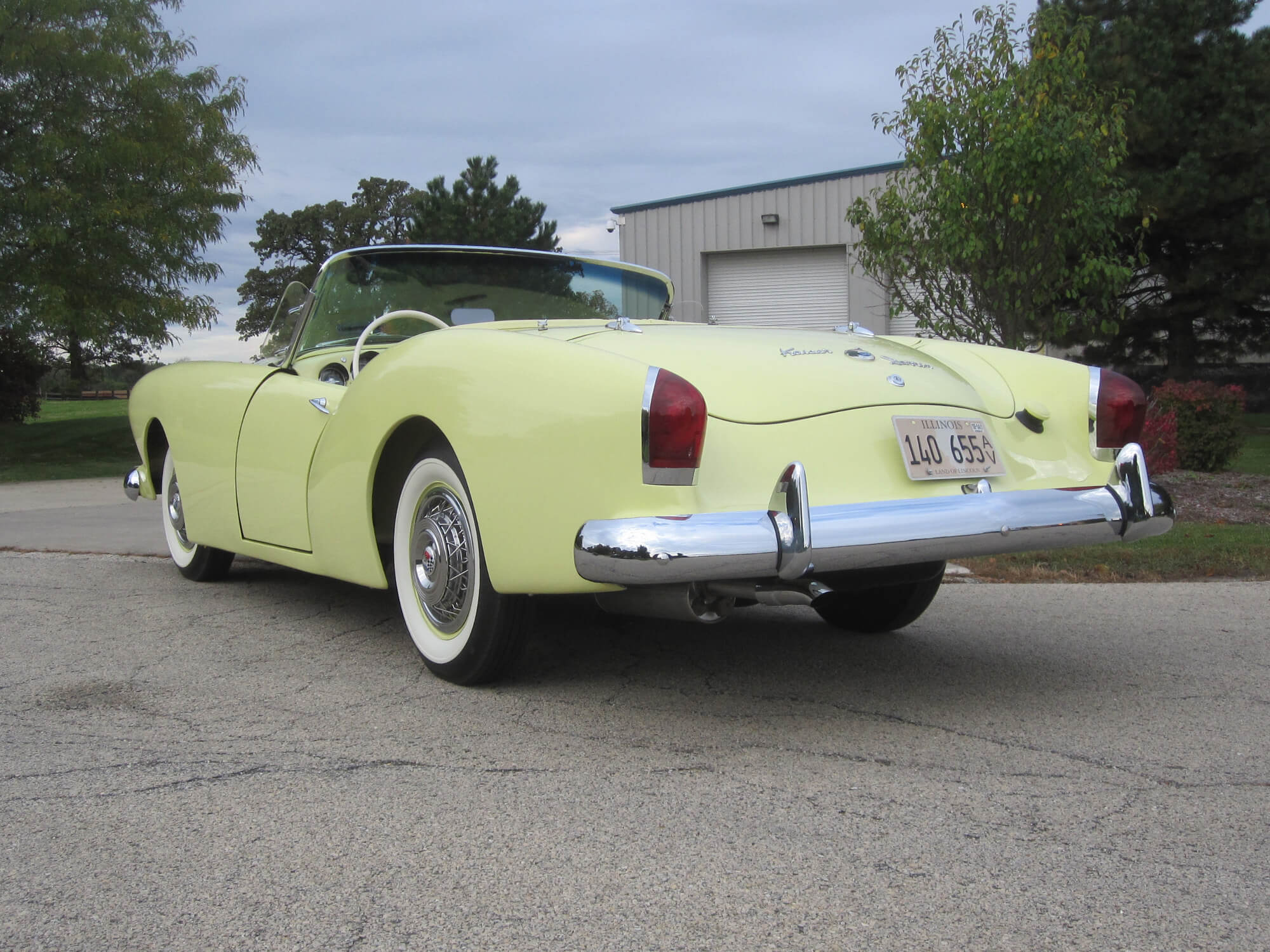 1954 Kaiser Darrin DKF161 Satin Yellow Roadster 161ci/90hp | Frank's ...