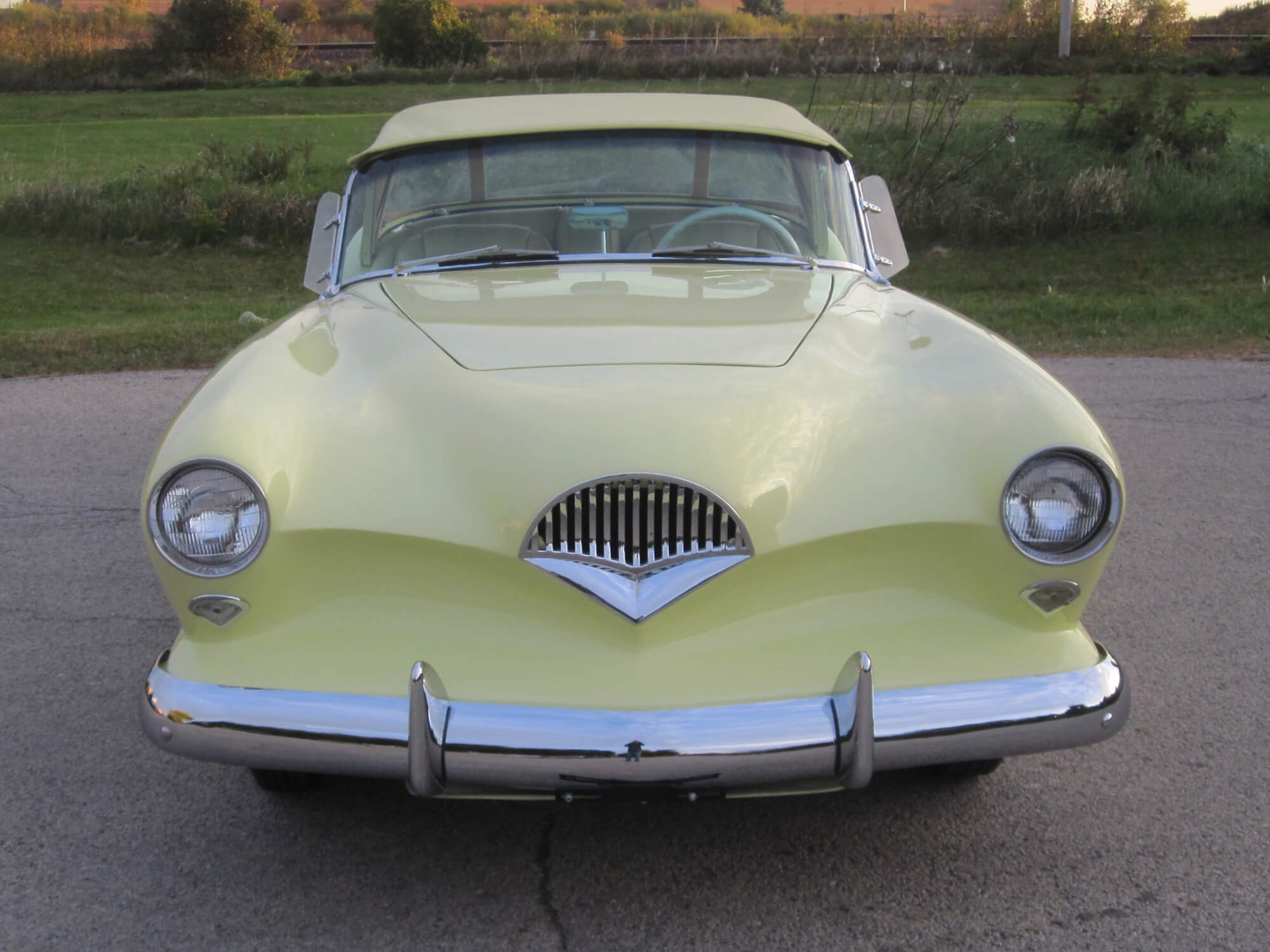 1954 Kaiser Darrin DKF161 Satin Yellow Roadster 161ci/90hp | Frank's ...