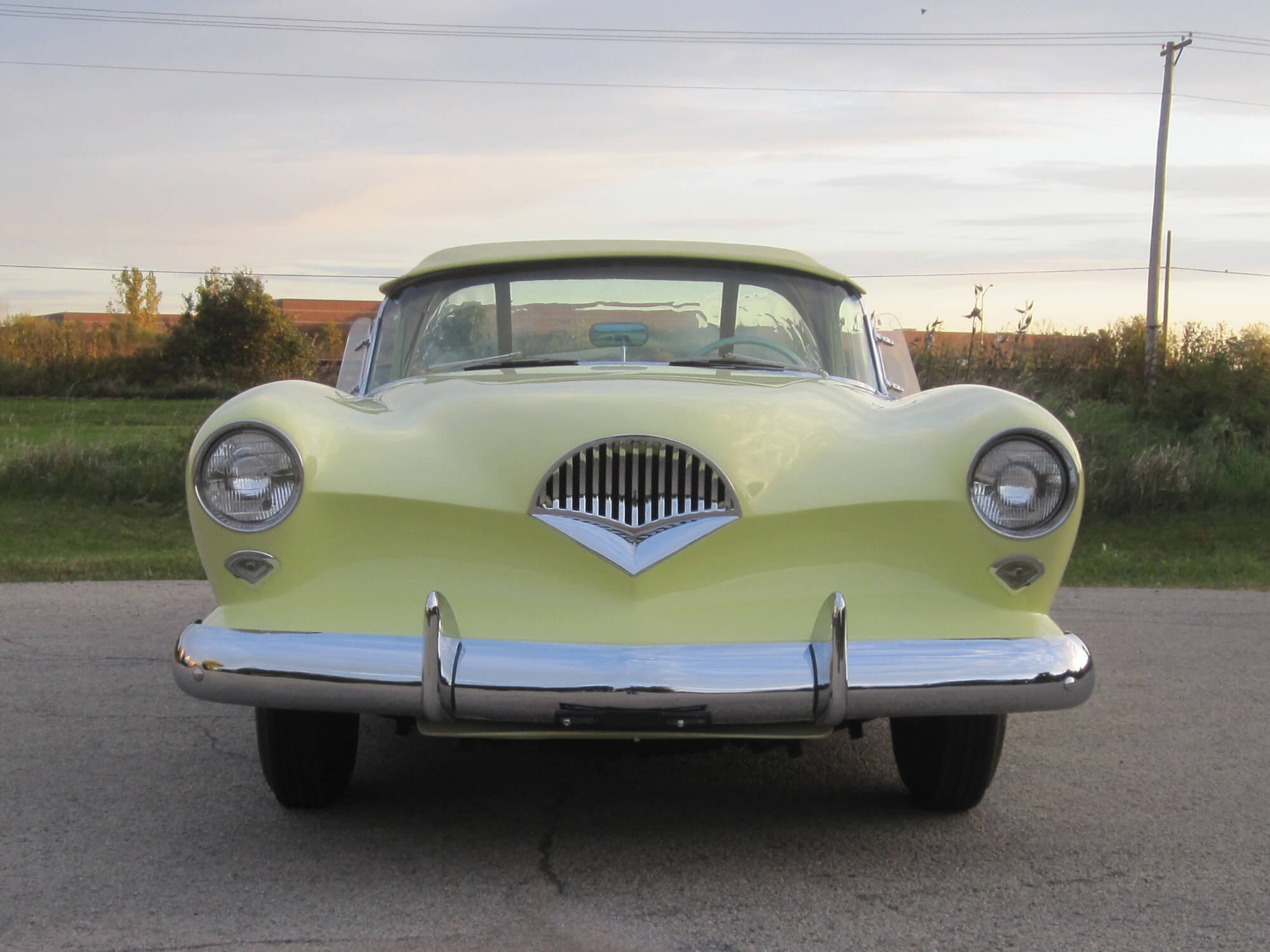 1954 Kaiser Darrin DKF161 Satin Yellow Roadster 161ci/90hp | Frank's ...