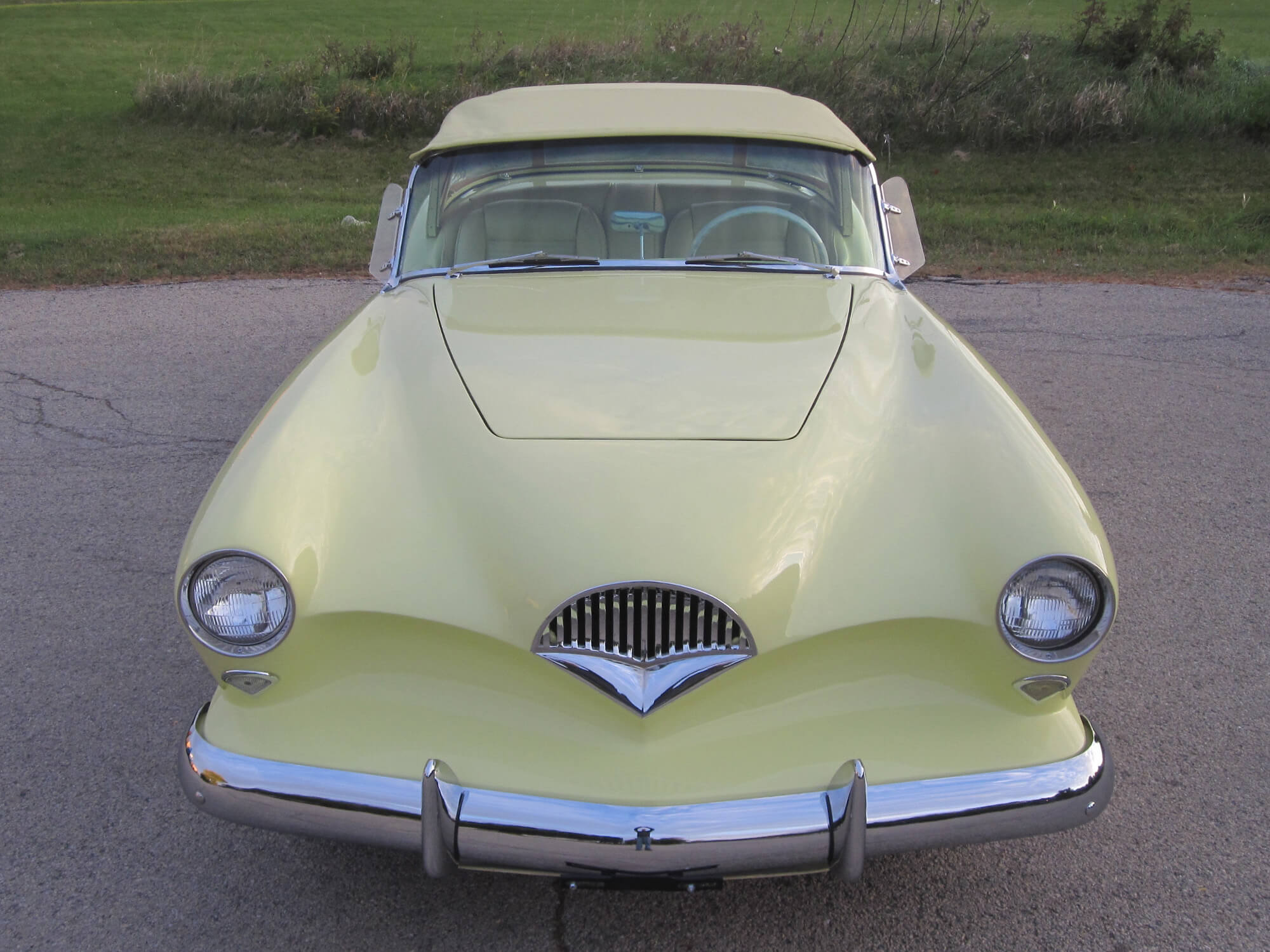 1954 Kaiser Darrin DKF161 Satin Yellow Roadster 161ci/90hp | Frank's ...