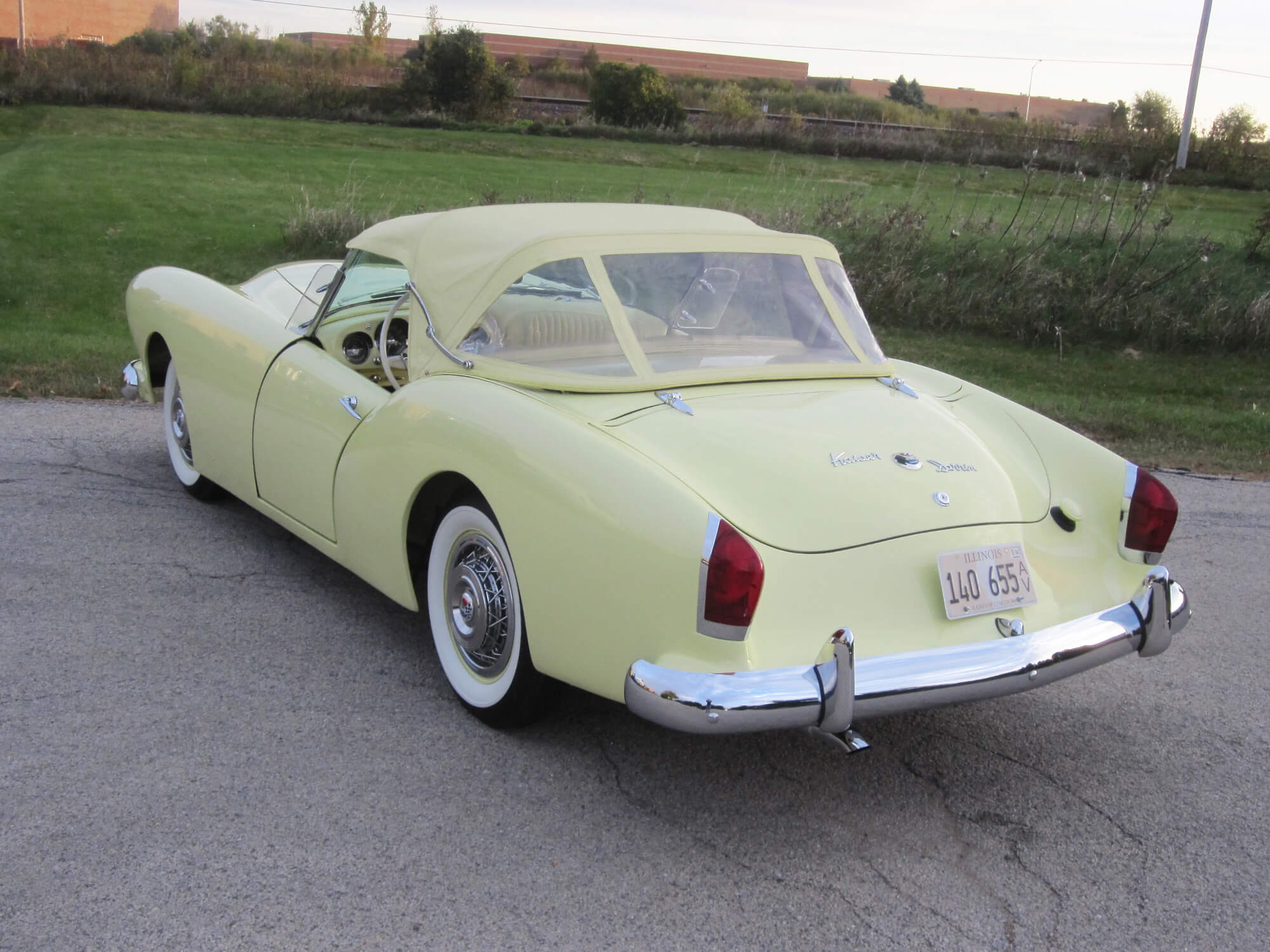 1954 Kaiser Darrin KF161 Satin Yellow Roadster 161ci/90hp | Frank's ...