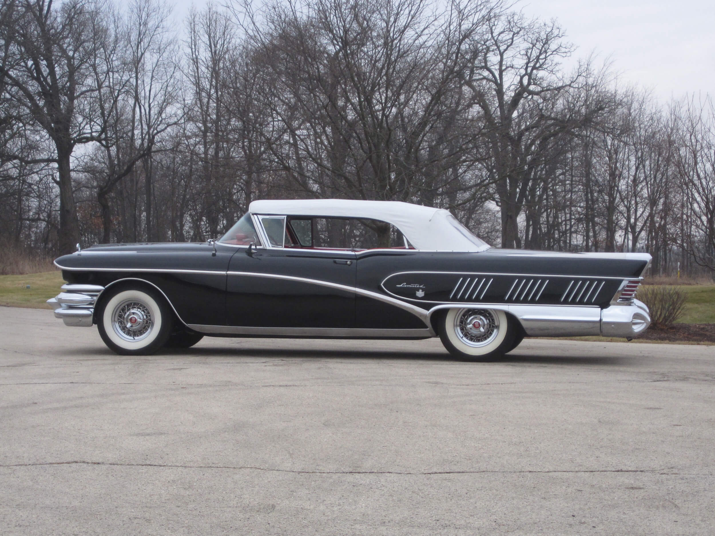 1958 Buick Limited Carlsbad Black Convertible 364cu/300hp | Frank's ...