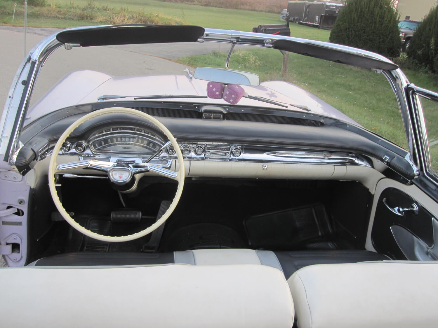 1958 Oldsmobile 98 Heather Convertible 371cu/305hp | Frank's Classic Cars