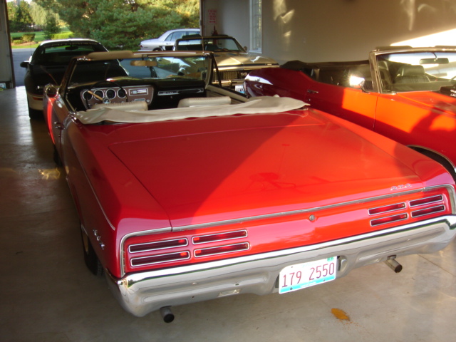1967 Pontiac GTO Red Convertible | Frank's Classic Cars