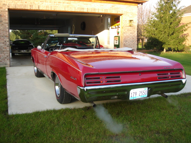 1967 Pontiac GTO Red Convertible | Frank's Classic Cars