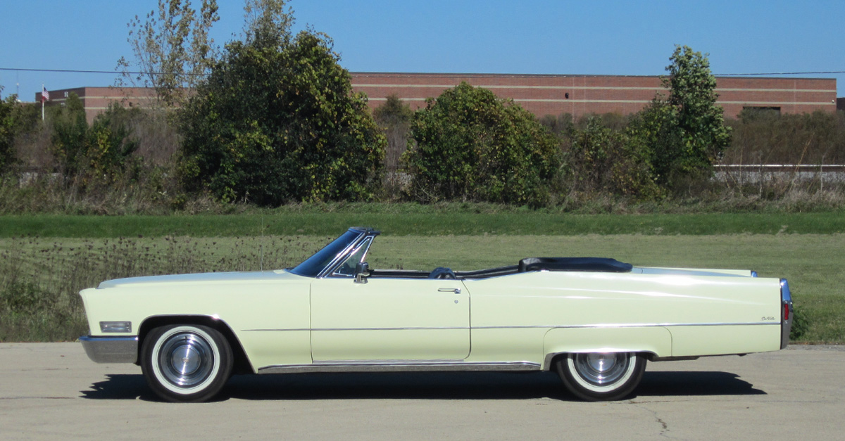 1968 Cadillac DeVille Convertible – Low Mileage Survivor 472cu / 375hp ...
