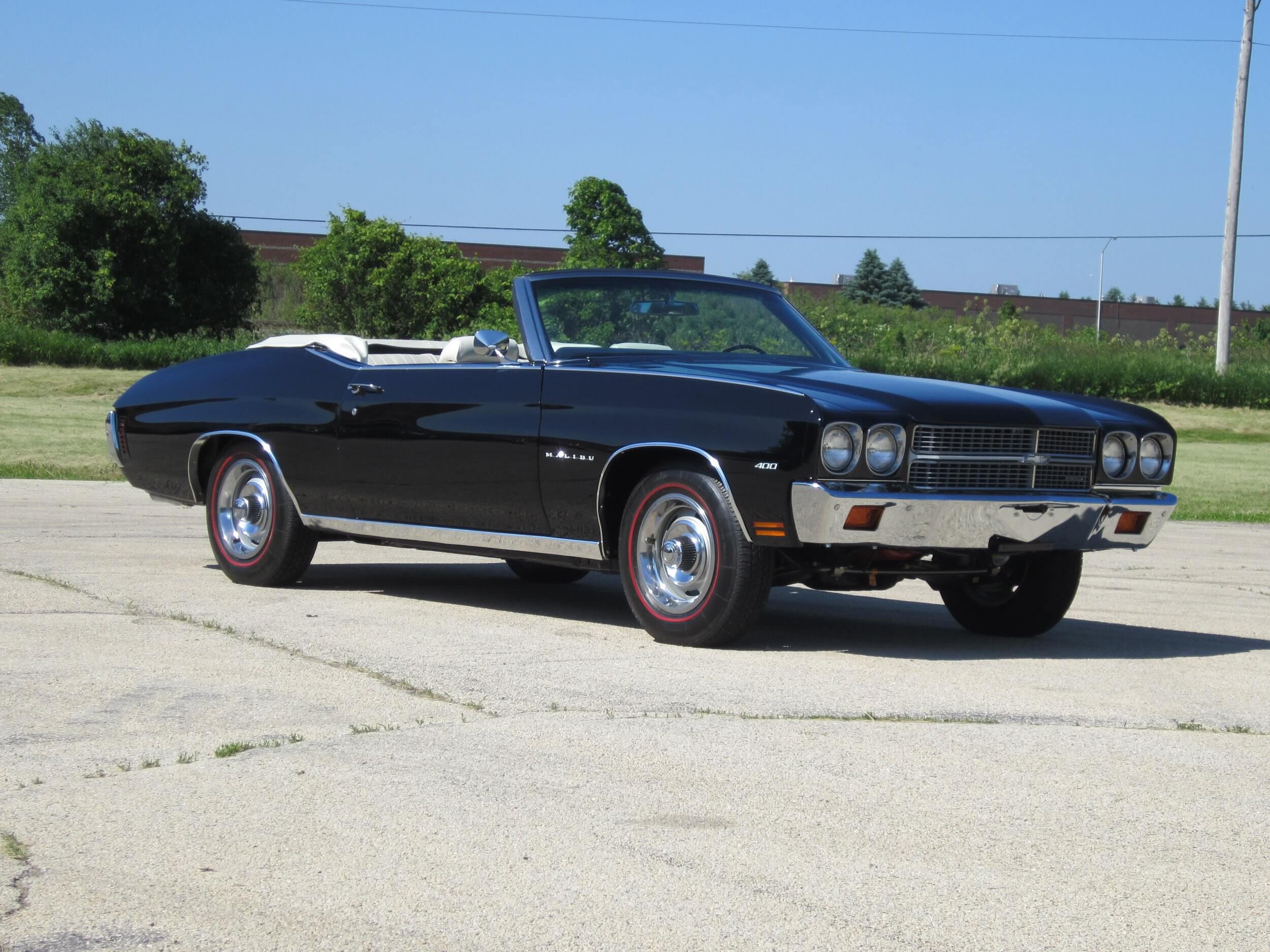 1970 Chevrolet Chevelle Malibu 400 Convertible – 4-Speed – Ultra rare ...