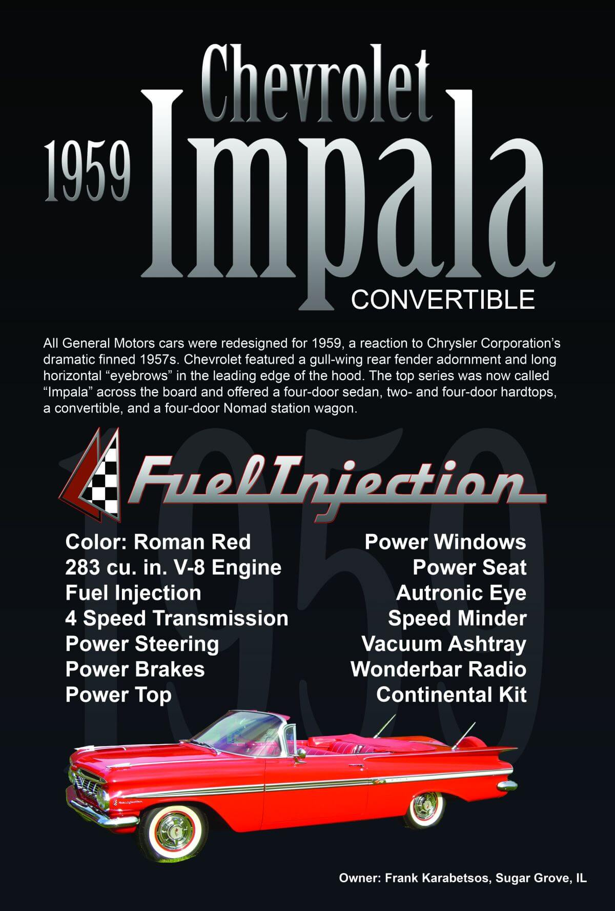 Posters | Frank's Classic Cars
