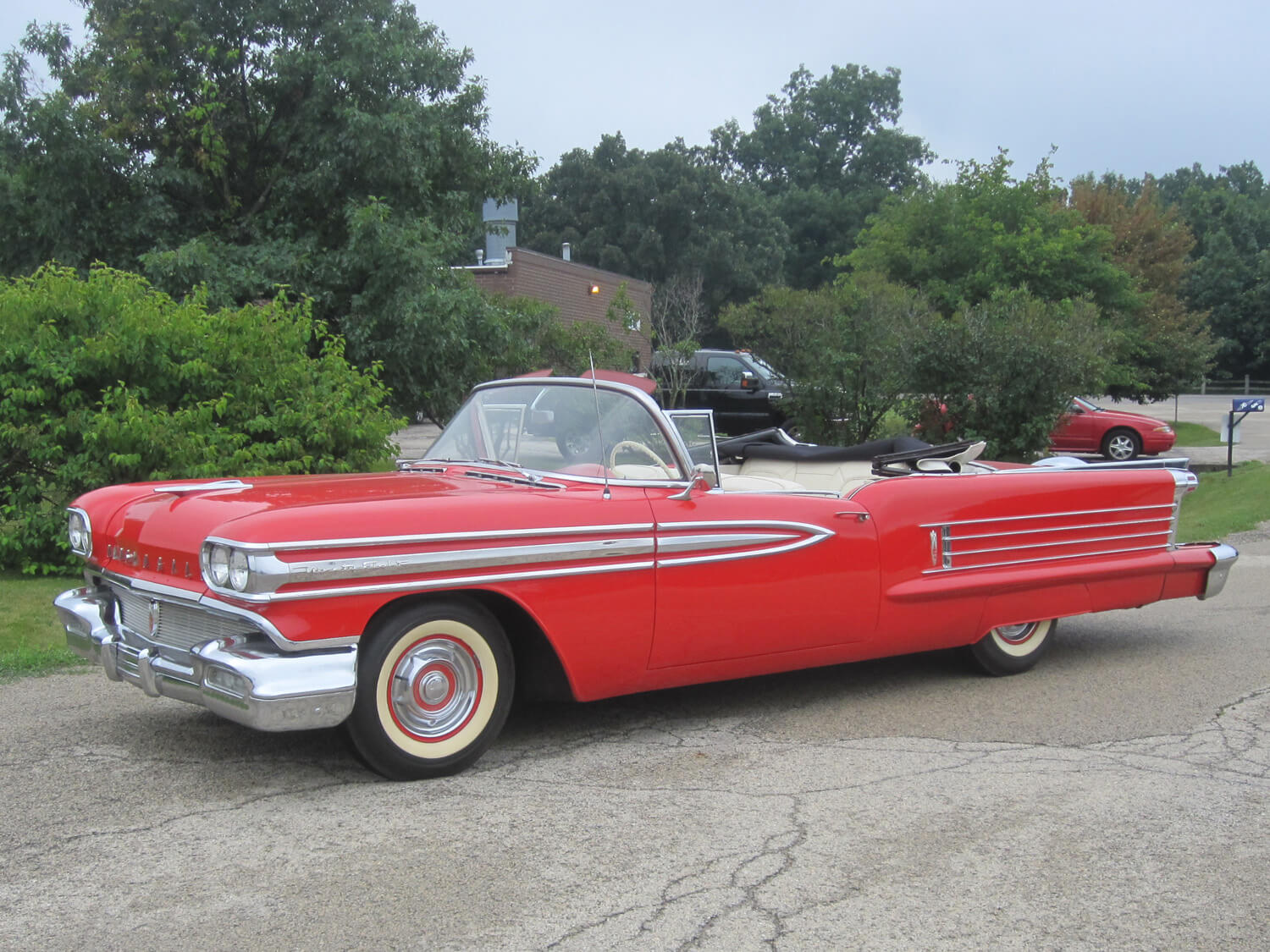 1958 Oldsmobile 98 Festival Red Convertible 371cu/305hp | Frank's ...