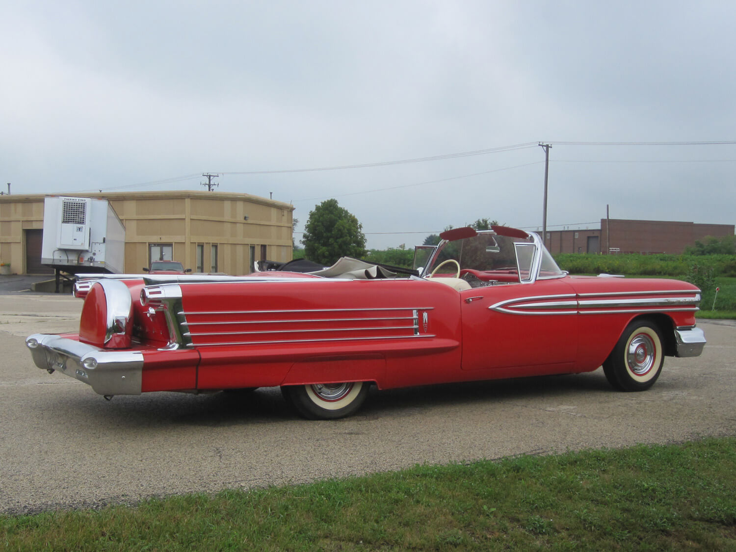 1958 Oldsmobile 98 Festival Red Convertible 371cu/305hp | Frank's ...