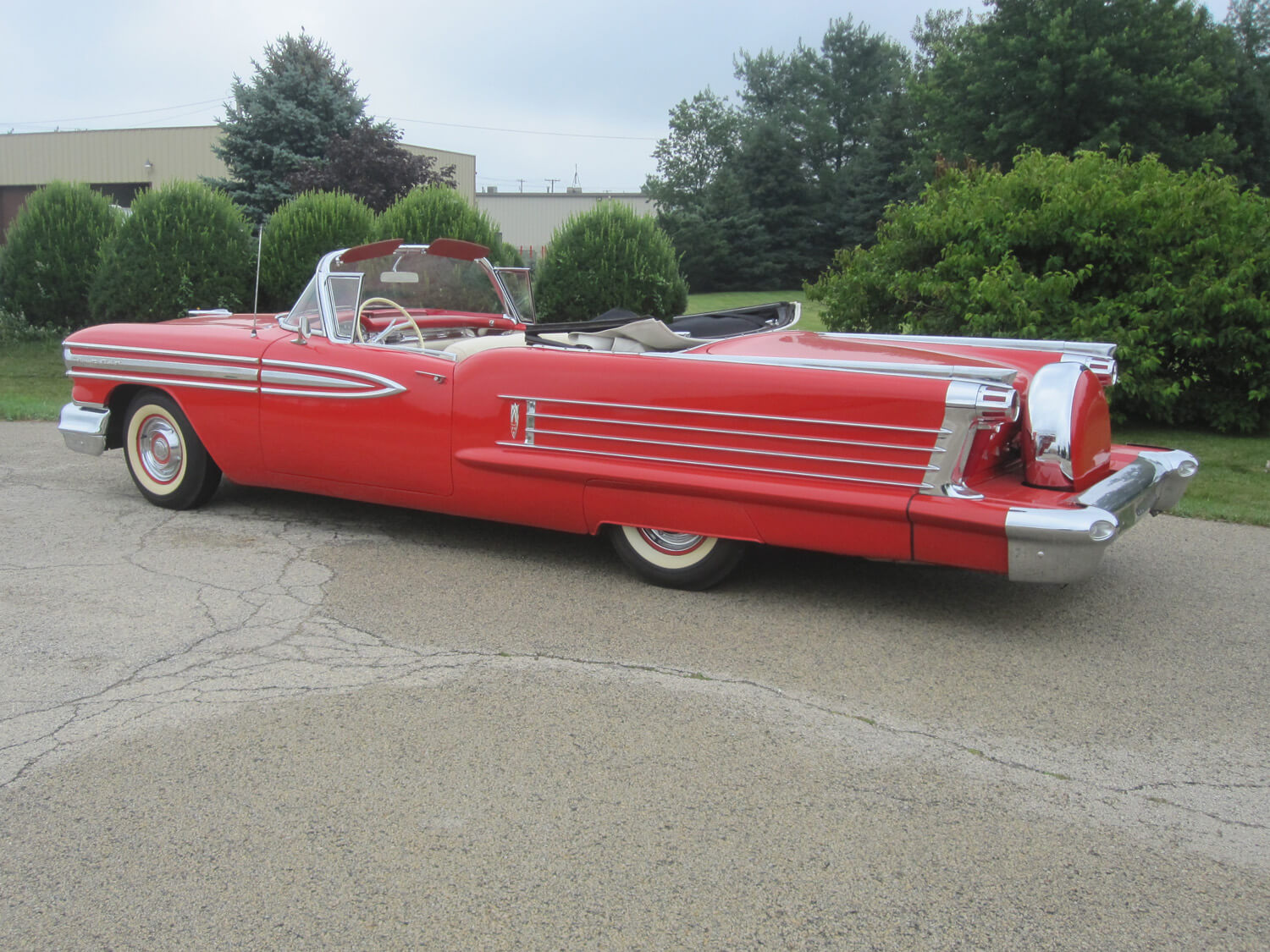 1958 Oldsmobile 98 Festival Red Convertible 371cu/305hp | Frank's ...