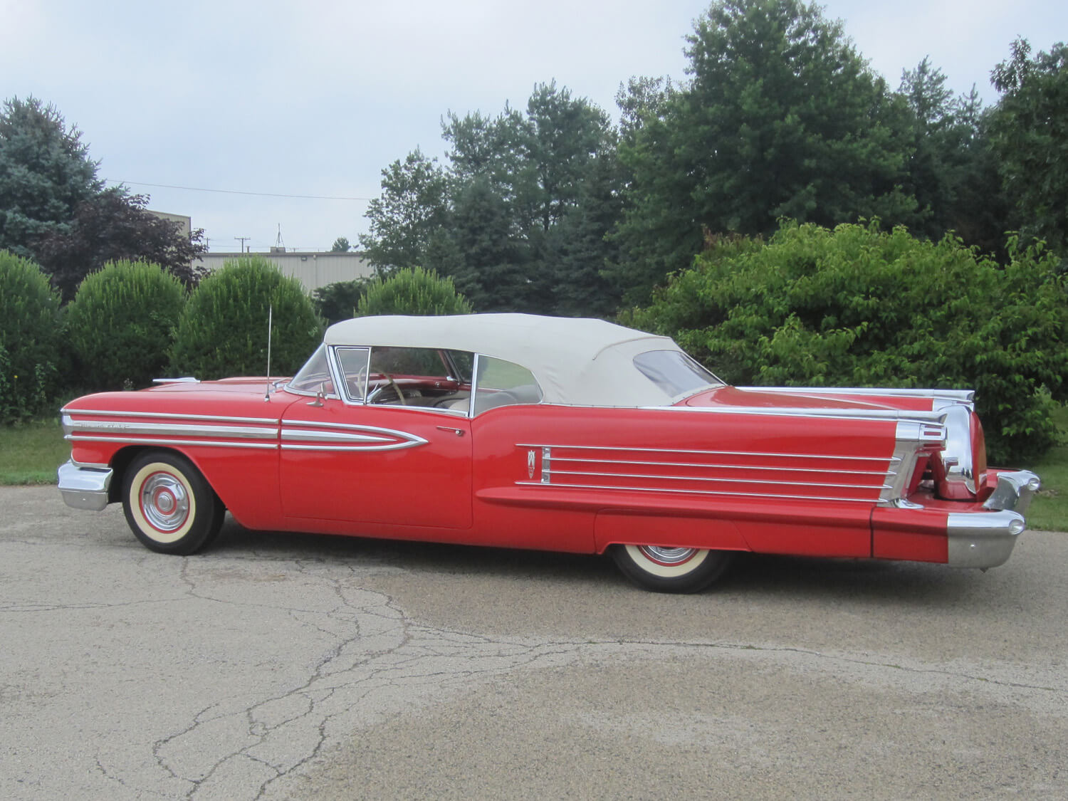 1958 Oldsmobile 98 Festival Red Convertible 371cu/305hp | Frank's ...