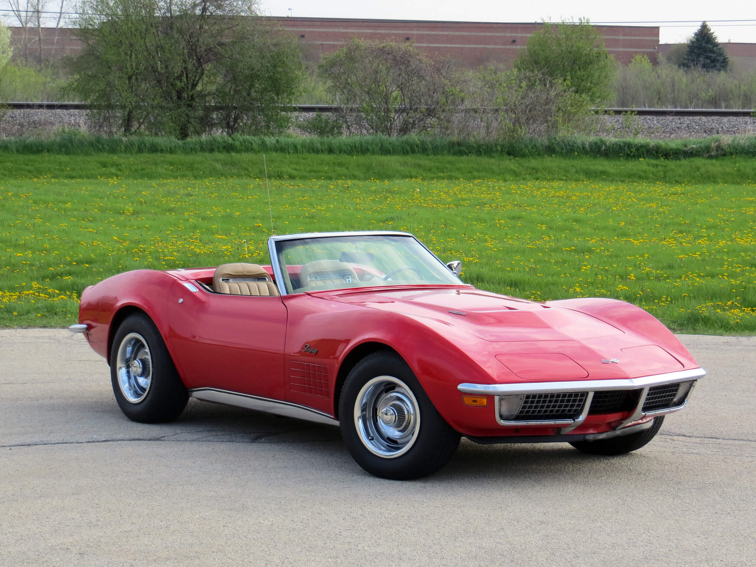 1970 Chevrolet Corvette Red Roadster 454cu/390hp | Frank's Classic Cars