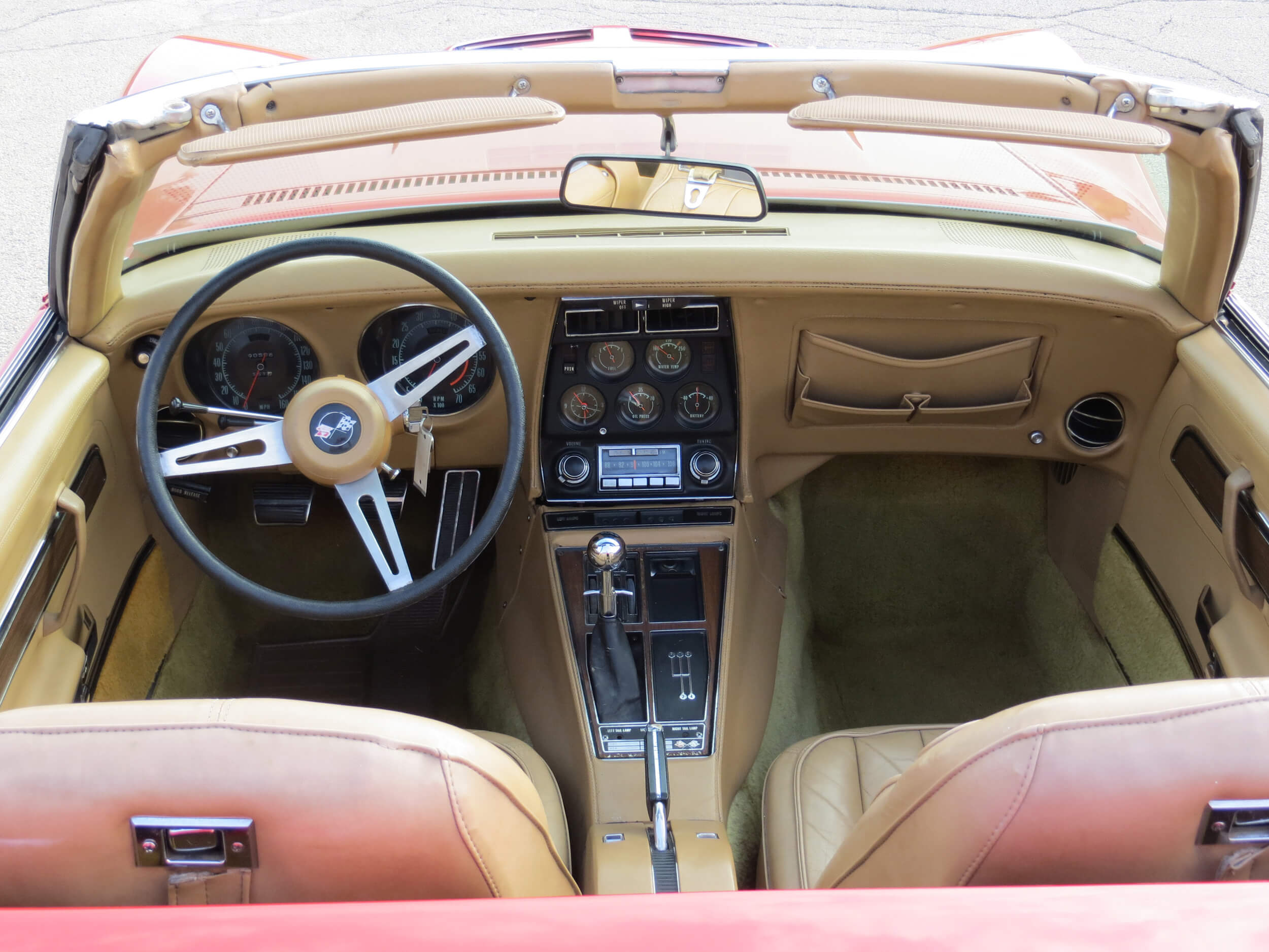 1970 Chevrolet Corvette Red Roadster 454cu/390hp | Frank's Classic Cars