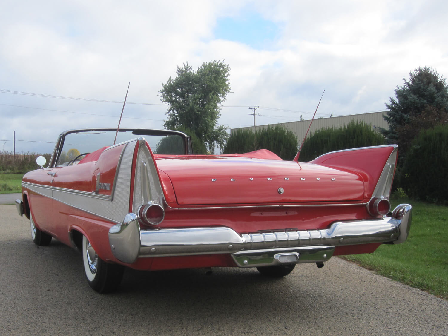 1958 Plymouth Belvedere Fury Toreador Red Convertible 318cu/ 290hp ...