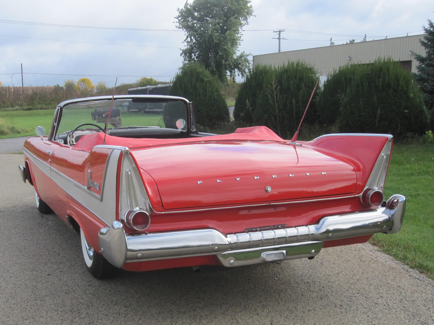1958 Plymouth Belvedere Fury Toreador Red Convertible 318cu/ 290hp ...