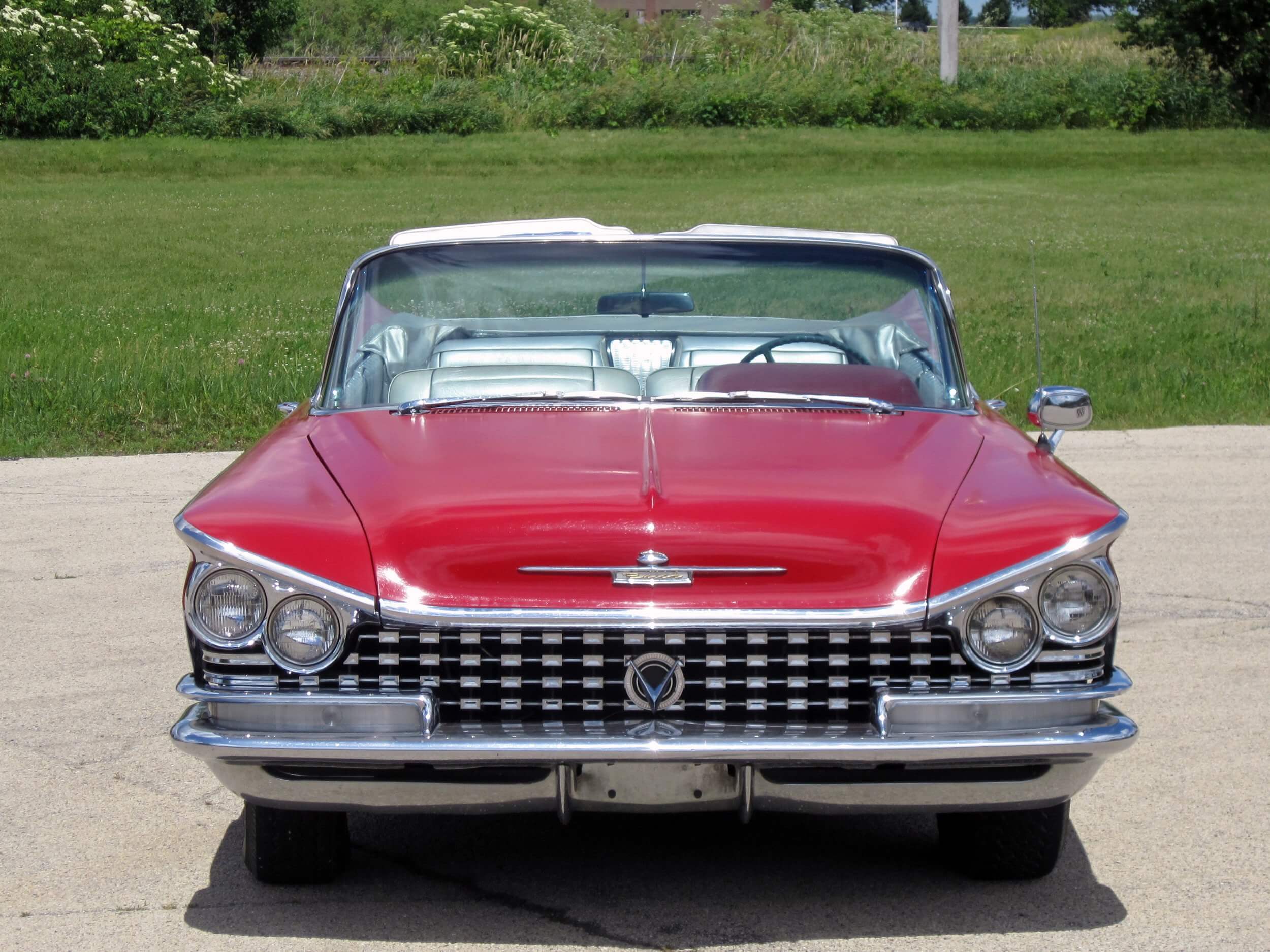 1959 Buick Electra 225 Red Convertible 401cu/325hp | Frank's Classic Cars