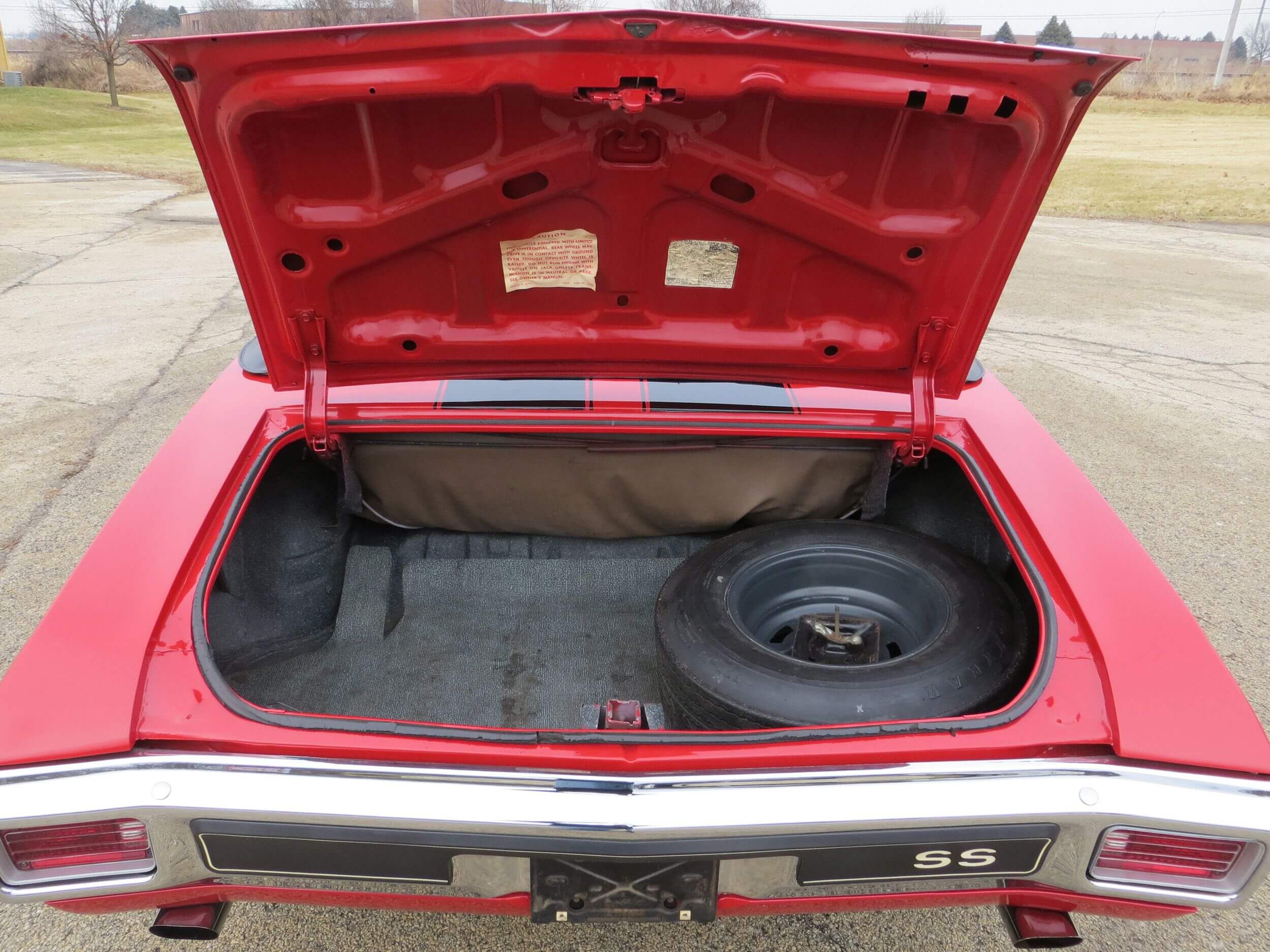 1970 Chevrolet Chevelle SS Cranberry Red Convertible 396cu/350hp ...